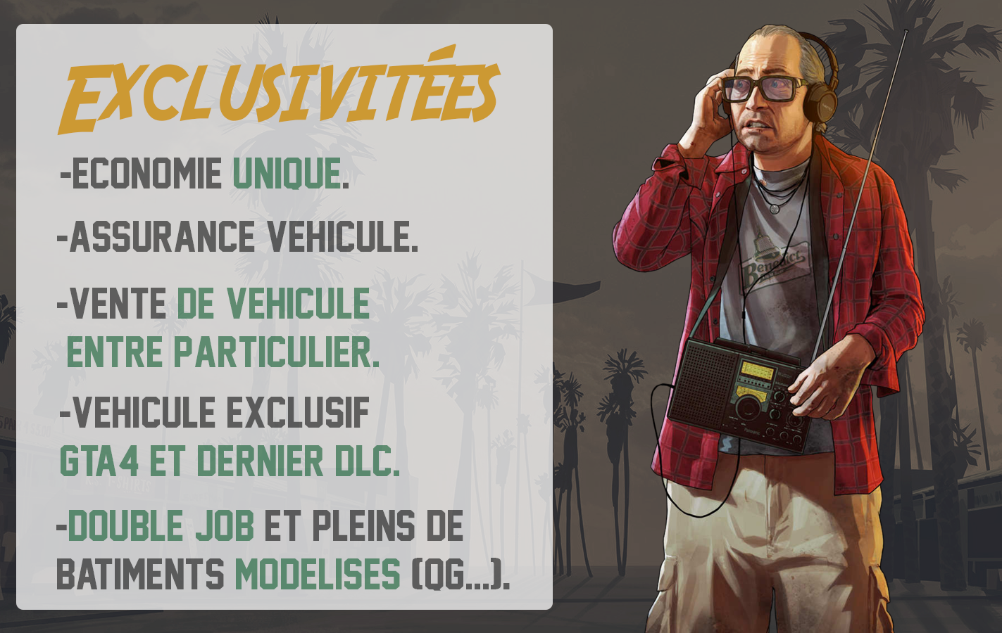 Addicted RP - Serveur GTA